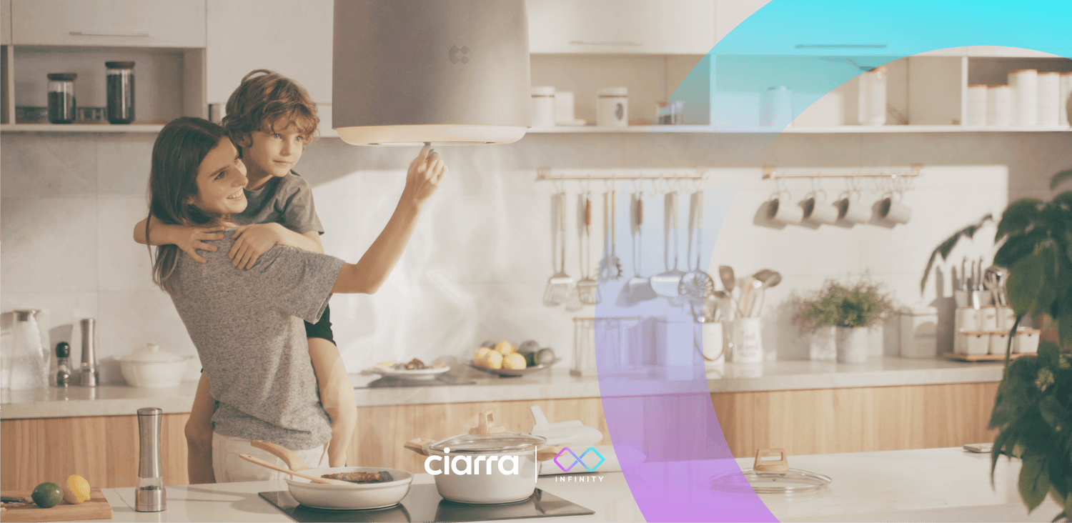 Unveil the First and Ever HEPA + Plasma Decorative Island Hood – Ciarra ...