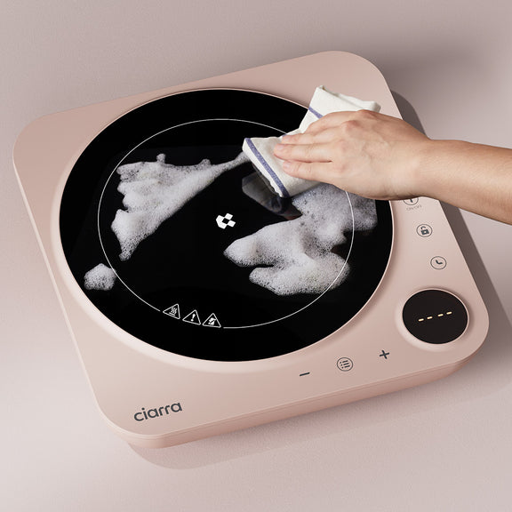 Ciarra Donut Portable Single Induction Hob 2000W with 4H Timer 13 Amp ...