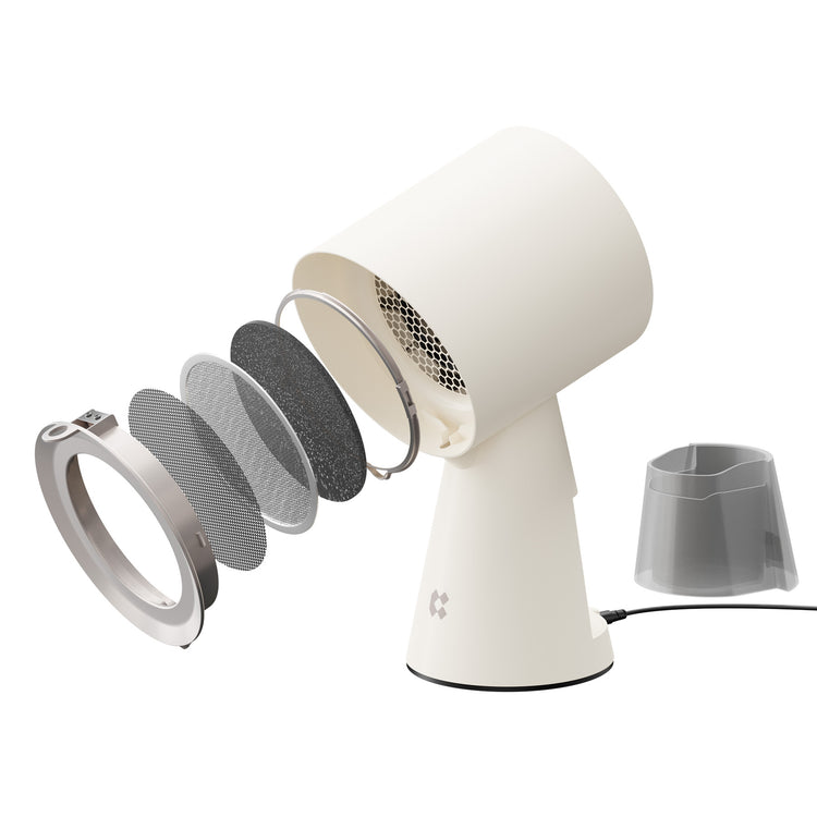 Ciarra HOOD TO GO Portable Mini Desktop Cooker Hood Ivory Mist – Ciarra ...