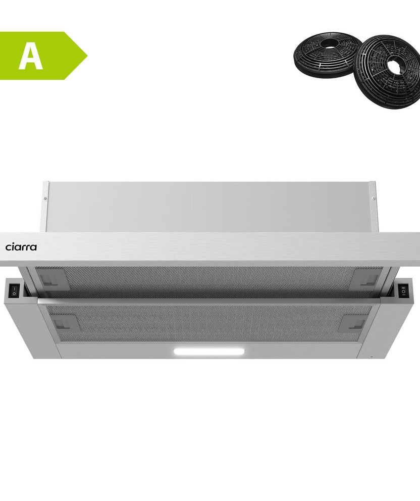 Ciarra 60cm Pull Out Cooker Hood CBCS6906D-OW – CIARRA Appliances